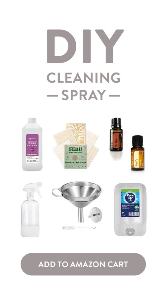 The easiest recipe for a powerful DIY All-purpose cleaning spray ...